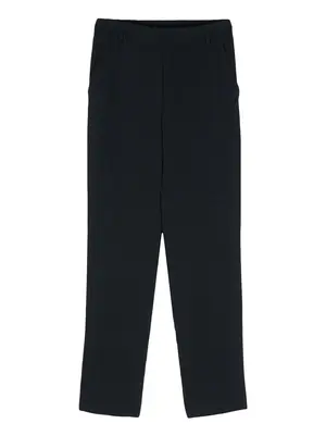 BLANCA VITA Pelargo Slim-cut Tailored Trousers - Blue