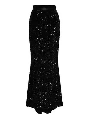 STYLAND STYLAND Sequined Maxi Skirt