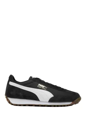 PUMA Logo-print Low-top Sneakers - Black