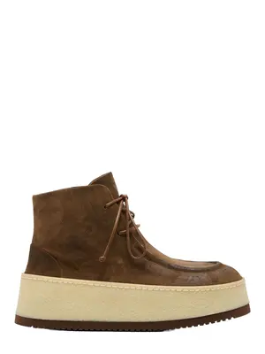 Marsèll Parapana Suede Boots Brown