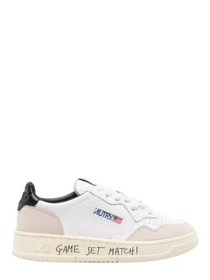AUTRY Medalist Leather Sneakers - White