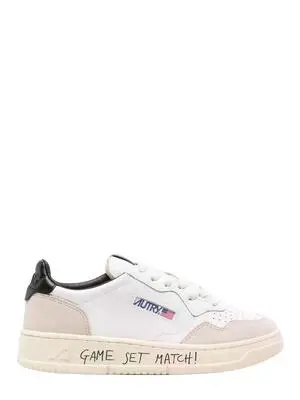 AUTRY Medalist Leather Sneakers - White