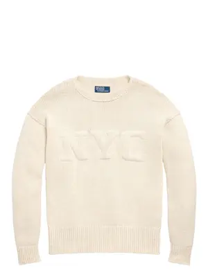 Polo Ralph Lauren Cotton-blend Pullover - Neutrals