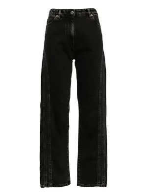 IRO PARIS High-rise Straight-leg Jeans - Black