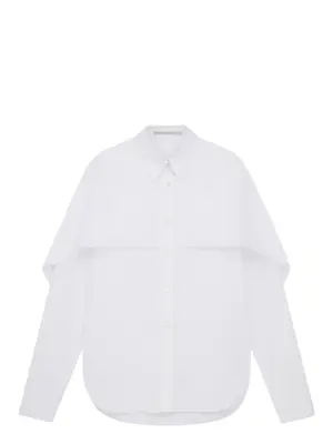 Stella McCartney Cape Organic Cotton Shirt - White