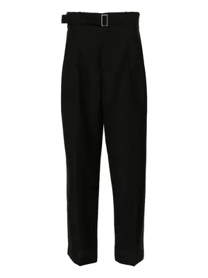 ÉTUDES STUDIO Cooper Suiting Wide-leg Trousers - Black