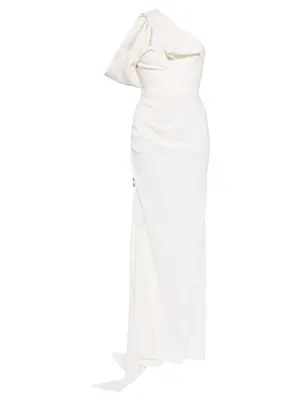 Maticevski One-shoulder Maxi Dress - White