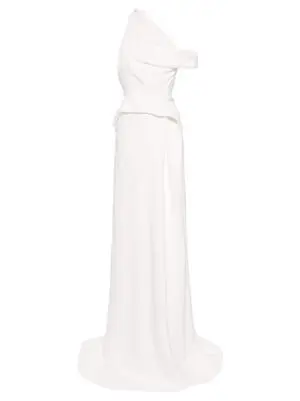 MATICEVSKI Maticevski Draped One-Shoulder Maxi Dress