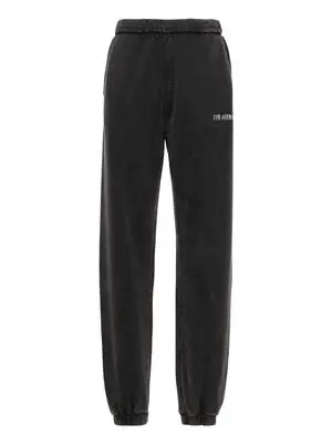 Attico Penny Mid-rise Track Pants - Black
