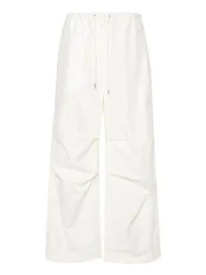 Acne Studios Drawstring Wide-leg Trousers - White
