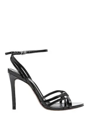 SCHUTZ 115mm Patent Leather Sandals