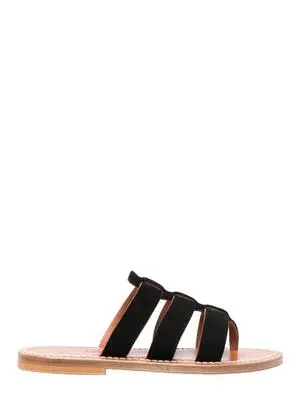 K.JACQUES Dolon Caged Sandals - Black
