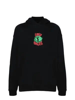 AWAKE NY Globe Logo Hoodie - Black