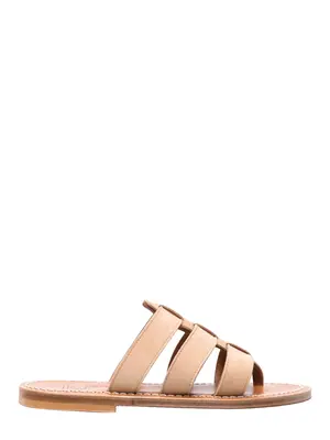K.JACQUES Dolon Caged Sandals - Neutrals