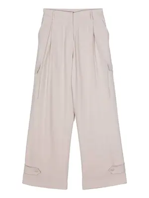 BLANCA VITA Blanca Vita Wide-Leg Cargo Trousers