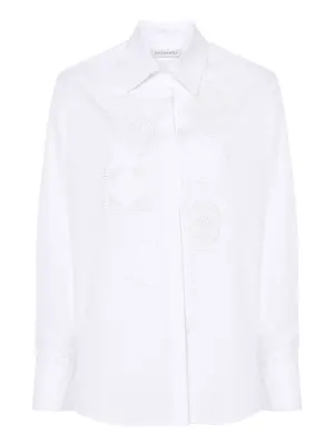 VIKTOR & ROLF Viktor & Rolf Patch-Embroidered Cotton Shirt
