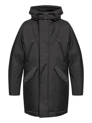 Dsquared2 Hooded Parka - Black