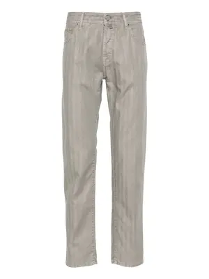Jacob Cohen Scott Slim-cut Trousers - Grey