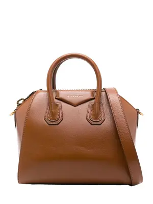 Givenchy Mini Antigona Tote Bag - Brown
