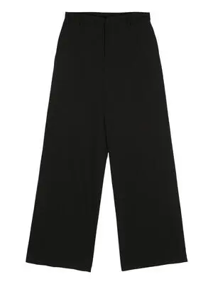 PT TORINO Lorenza Satin Trousers - Black