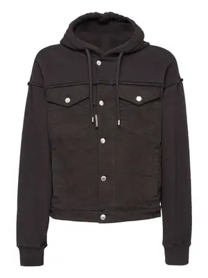 DSQUARED2 DSQUARED2 Layered Hood Denim Jacket