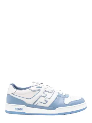 Fendi Match Colorblock Sneakers - White