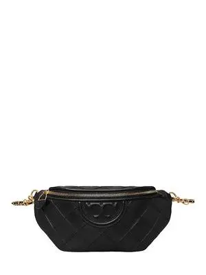 Tory Burch Fleming Convertible Belt Bag - Black/gold