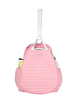 AME & LULU Game On Tennis Quilted Backpack - Light Pink Puffer
