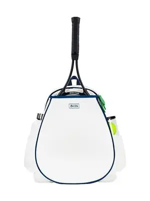AME & LULU Game On Tennis Quilted Backpack - White