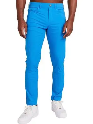 REDVANLY Kent Pull-on Trousers Ibiza Blue