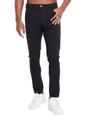 REDVANLY Kent Pull-on Trousers - Tuxedo