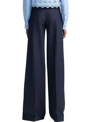Altuzarra Rudy Wide Leg Pants - Berry Blue