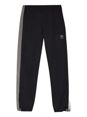Palm Angels Pxp Wr Track Pants /white - Black
