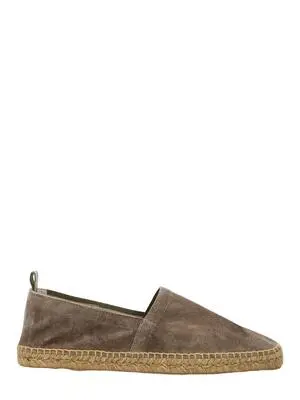CastaÑer Suede Espadrille - Grey