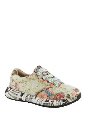 SPRING STEP SHOES Daisymae Sneakers - Beige Multi