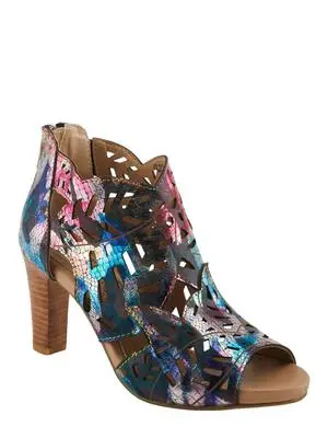 SPRING STEP SHOES Amora Sandal - Fuchsia Multi Metallic