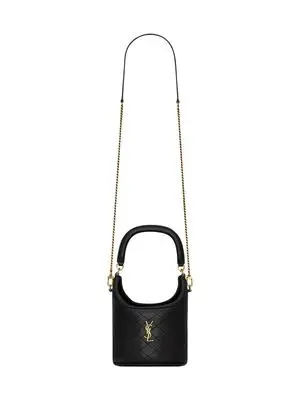 Saint Laurent Gaby Bucket Bag - Black