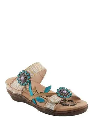 SPRING STEP SHOES Aymee Sandal - Beige Multi