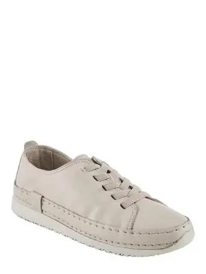 SPRING STEP SHOES Abeck Leather Sneakers - Stone