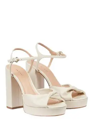 LK BENNETT Rosa Platform Sandal - Ecru