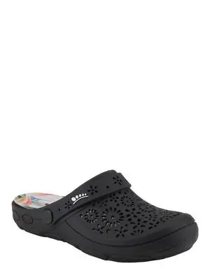 SPRING STEP SHOES Spring Step Contigo Clog Black