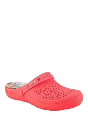 SPRING STEP SHOES Spring Step Contigo Clog Dark Pink