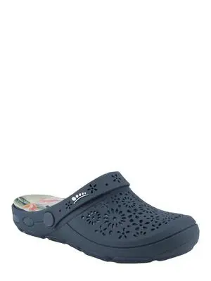 SPRING STEP SHOES Spring Step Contigo Clog Navy