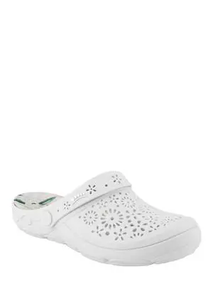 SPRING STEP SHOES Spring Step Contigo Clog White