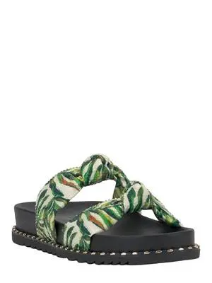 Jessica Simpson Jessica Simpson Caralyna Platform Slide Sandal Green Multi