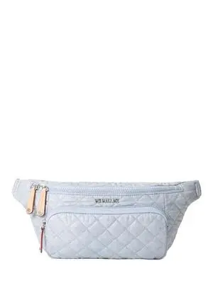 Mz Wallace Metro Quilted Sling Bag - Chambray