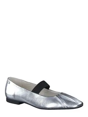 Paul Green Vail Ballet Flats - Aluminum Metallic Nappa