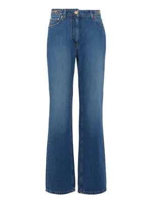 Versace Medusa '95 Straight Leg Jeans - Blue