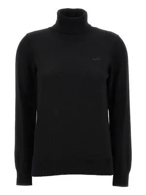 A.p.c. Sybille' Wool Sweater Black