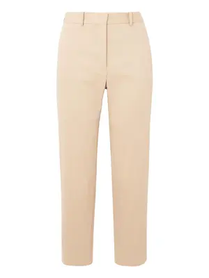 JOSEPH Bing Court Slim-leg Pants - Neutrals